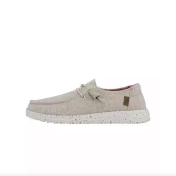 Hey Dude | Shoes | New In Box Hey Dudes Wendy Chambray White Nut | Poshmark